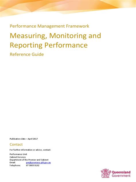Measuring Monitoring Reporting Performance Pdf Performance Indicator Program Evaluation