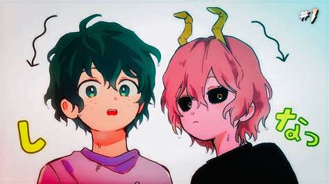 Deku X Mina Texting Story Their Secret Love Story Exposed Mha