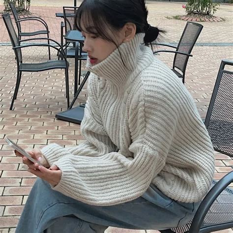 위브 고객감사특가당일배송 투웨이 꽈배기 니트 하이넥 집업 위시버킷