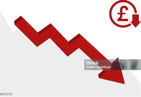비즈니스 화살표 목표 개념 재무 성장 벡터 흰색 배경에 고립된 3d 그래프 화살표입니다 비용 절감 경제에 대한 스톡 벡터 아트 및 기타 이미지 Istock