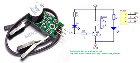 Led Piezo Buzzer Driven By Rpi GPIO Problem Raspberry Pi Stack Exchange