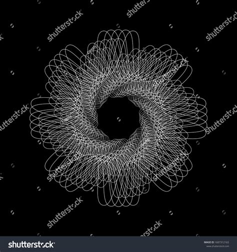 Spirograph Abstract Element Eps10 Vector Stock Vector Royalty Free