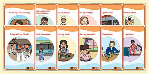 My Daily Routine Display Posters Teacher Made Twinkl