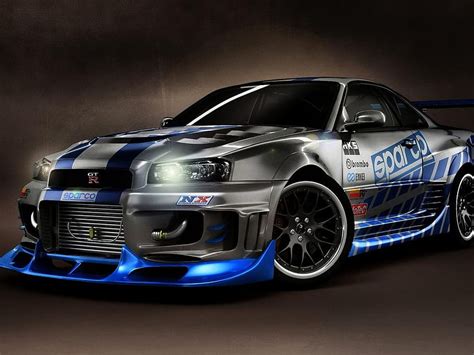 Nissan Skyline R34 Drift Wallpaper