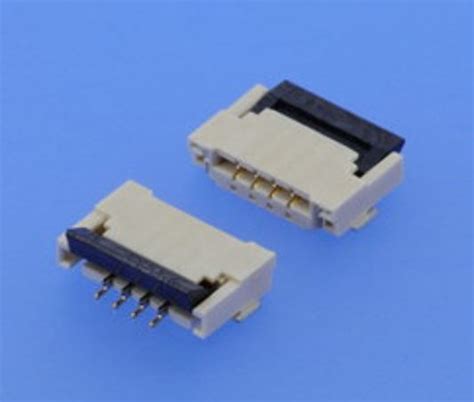 0 5mm Pitch SMT ZIF Connector Has Folding Lock In Rear