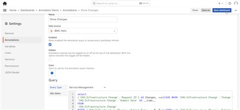 helix dashboards using grafana annotations to enhance time series
