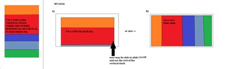 Autolayout Ios Display A Very Long Vertical Stack View In Landscape