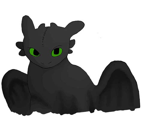 Toothless Redone Digitally By Toph Team Avatar On Deviantart