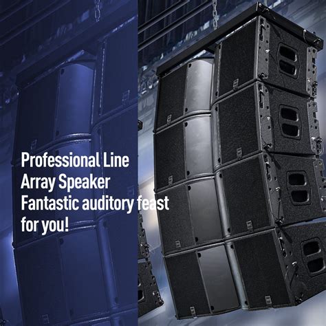 Tact K3l Dual 12inch Line Array Speaker With 1000w Power Rating China Line Array System And