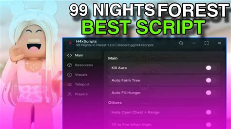 [classes🔦] 99 Nights Of Forest Keyless Script Auto Bring Items Kill Aura Youtube