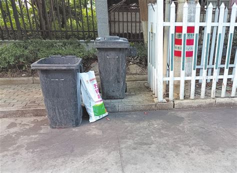 垃圾桶“任性”占道 今日宁海