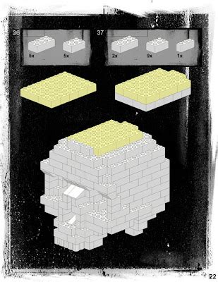 BONUS Lego Skull Instructions