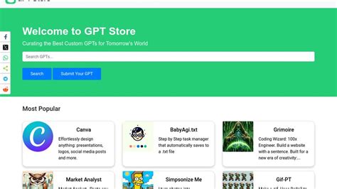 Featured GPTs Alternatives And Similar Sites Apps AlternativeTo