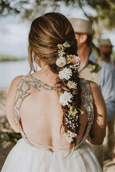 Jess And Wess Boho Chic Micro Beach Wedding In Costa Rica By Adri