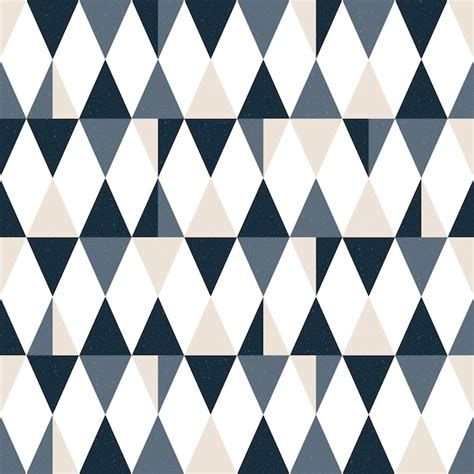 Premium Vector Seamless Modern Triangle Pattern