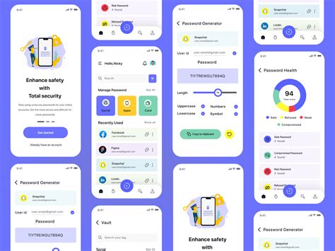 Password Manager App UI By Sadia Sultana Jahan On Dribbble