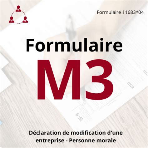 Formulaire M3 Qu Est Ce Que C Est Et Comment La Remplir