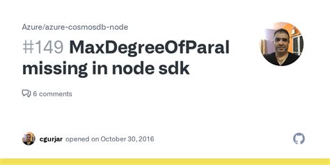 Maxdegreeofparallelism Missing In Node Sdk · Issue 149 · Azureazure