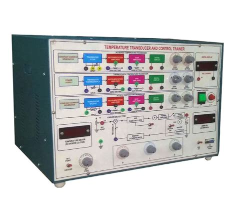 Temperature Transducer And Control System Trainer Almicroinstruments