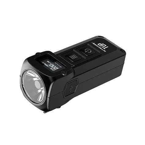 Nitecore Tup 1000lm Brightness Led Keychain Flashlight Oled Display Intelligent Rechargeable Edc
