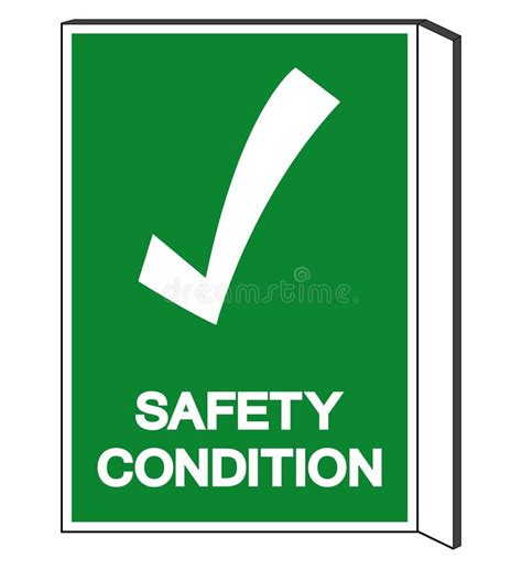 Safety Condition Symbol Vector Illustration Isolate On White