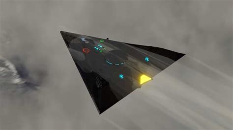 Anti Gravity Spy Plane Tr3b Black Manta Concept