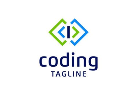Code Coding Developer Logo Design Afbeelding Door District4 Std