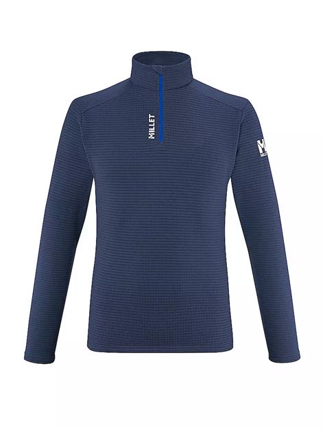 Millet Herren Zipshirt Intense Fleece Dunkelblau