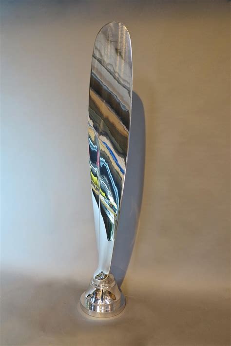 Lockheed C 130b Hercules Propeller Blade Sculpture For Sale At 1stdibs C 130 Propeller Blade