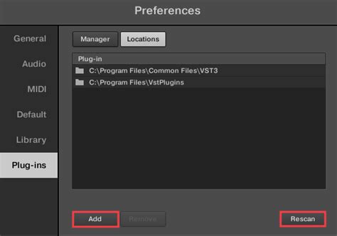 Maschine Error Missing Plug Ins The Following Plug Ins Could Not Be Loaded Native Instruments
