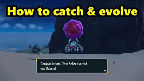How To Catch And Evolve Rellor To Rabsca 254 And 255 Pokemon Scarlet