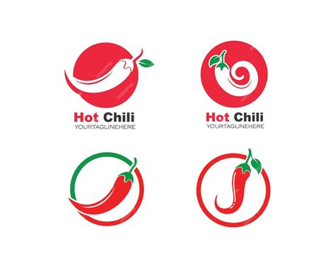 Chile Logo Icono Vector Ilustración Diseño Vector Premium