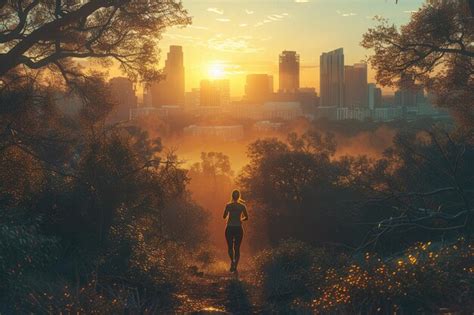 Woman Practicing Martial Arts In A Dojo Captured In A Dynamic Pose Premium Ai Generated Image