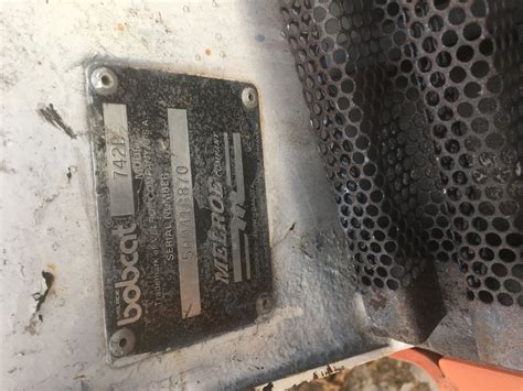 Bobcat 742b Equipment Parts Unit For Sale