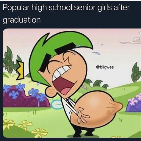 Popular High School Senior Girls After Graduation Funny