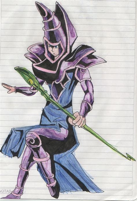 Dark Magician By Masu Hedgehog187 On Deviantart