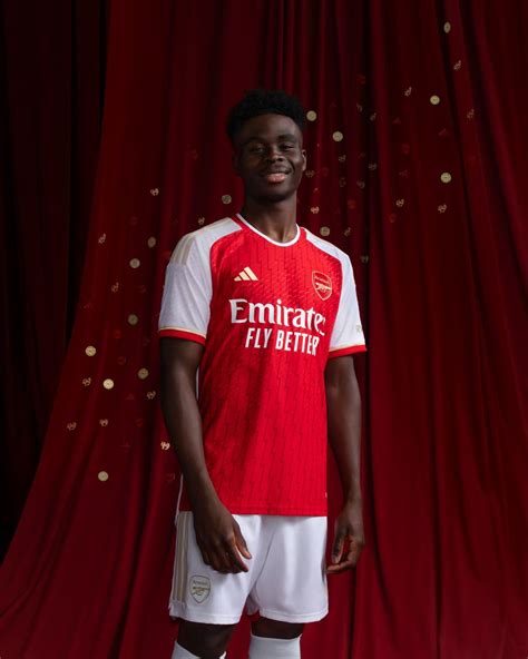 New Arsenal Kit Gunners Unveil 202324 Adidas Home Strip Inspired By