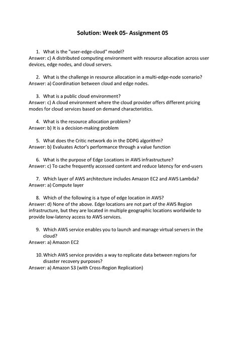Solution Week 05 Assignment 05 What Is The Challenge In Resource