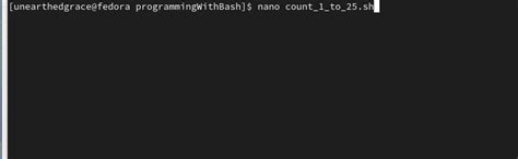 Solved Create A Script That Counts From 1 To 25 Using A While Loop