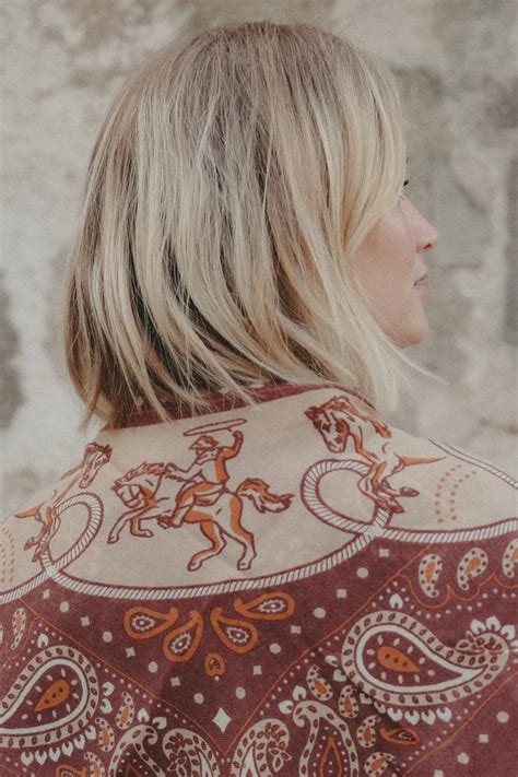 Maison Lecomte Flament Foulard Rodeo Erica Wilson