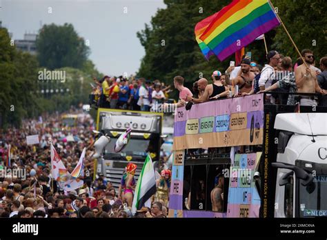 Berlin Germany 27th July 2024 People Celebrate At The 46th Berlin