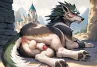 Post 6597444 AI Generated Legend Of Zelda Link Twilight Princess Wolf Link