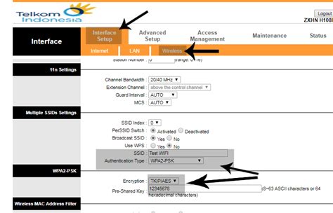 Modem Indihome Zte Zxhn H N Menjadi Access Point Yogiadi Web Id