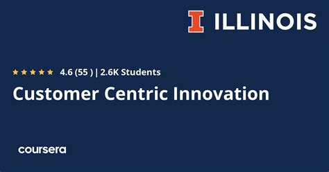 Customer Centric Innovation Coursera