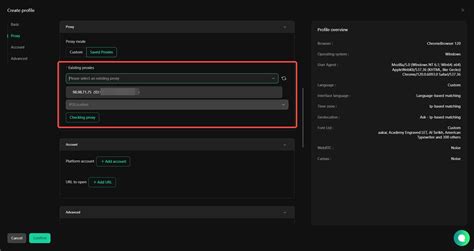configuring ipfoxy proxy dicloak help center