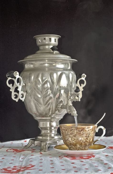 Samovar stock photo. Image of brass, russia, kitchen - 17478104
