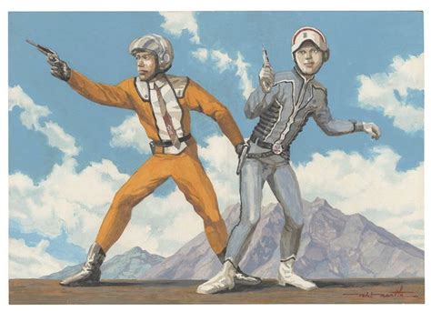 マイケルたかおさんのツイート これが 成田亨 氏が手掛けたハヤタシン隊員 ウルトラマン とモロボシダン隊員 ウルトラセブン の