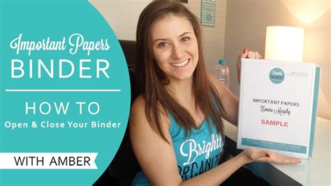 Closing Binder Index Sample At Vaughn Josephs Blog