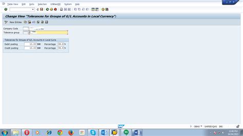Sap Material Management Automatic Clearing F 13 With Tolerance