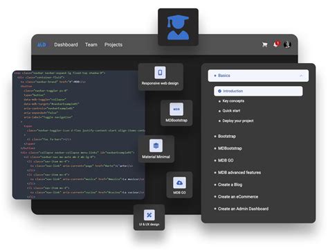 Mdb Material Design For Bootstrap 5 And 4
